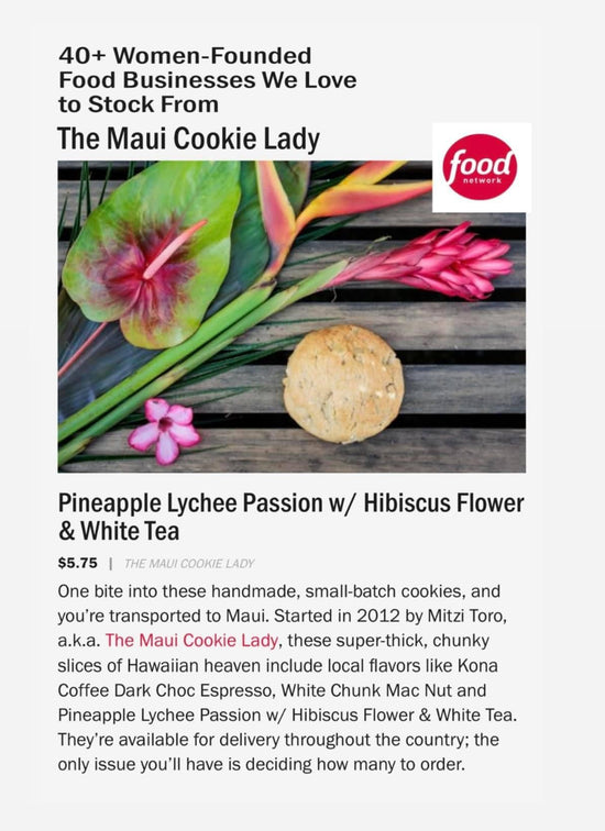 In The News The Maui Cookie Lady