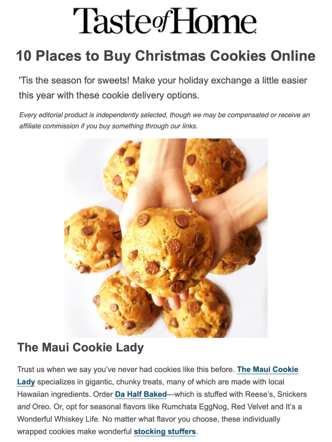 All Products – The Maui Cookie Lady